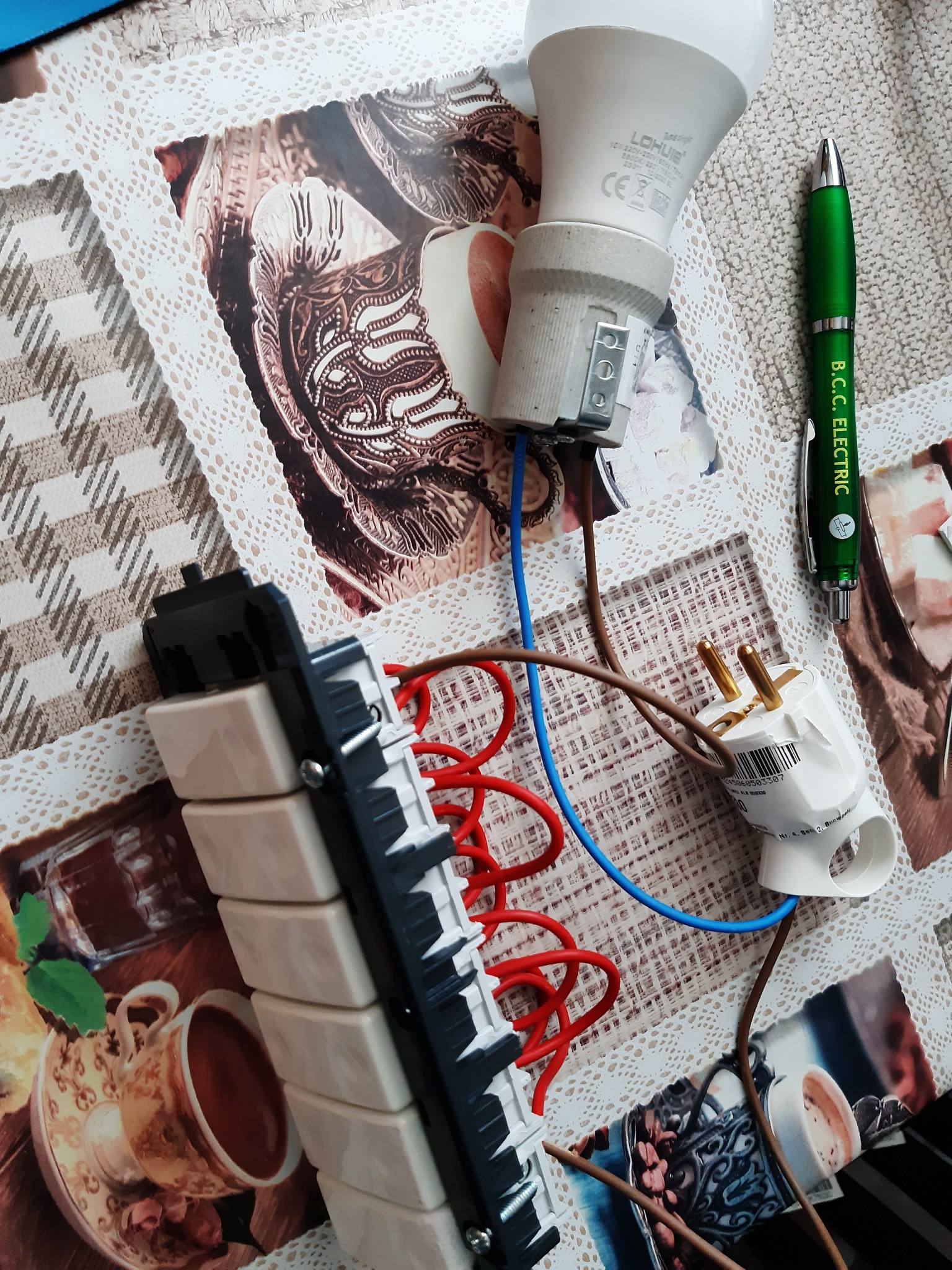 Schema electrica cap – scara – Servicii electrice